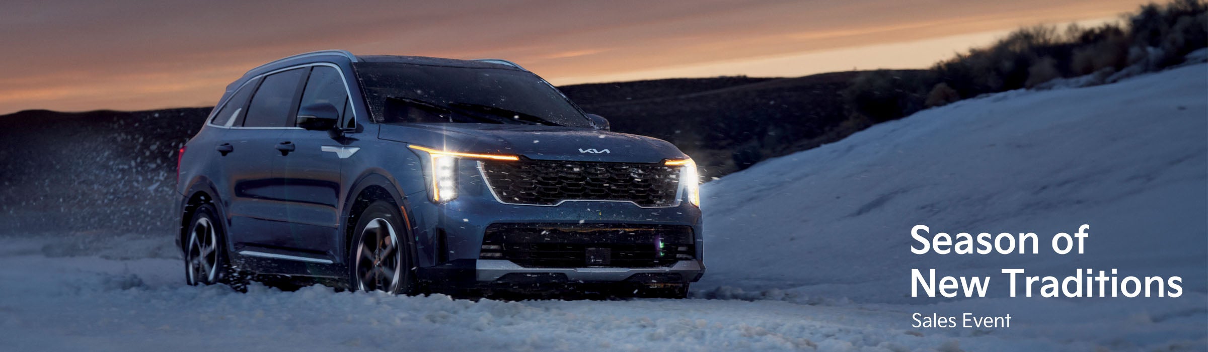 Kia Season of New Traditions Sales Event - Kia Specials